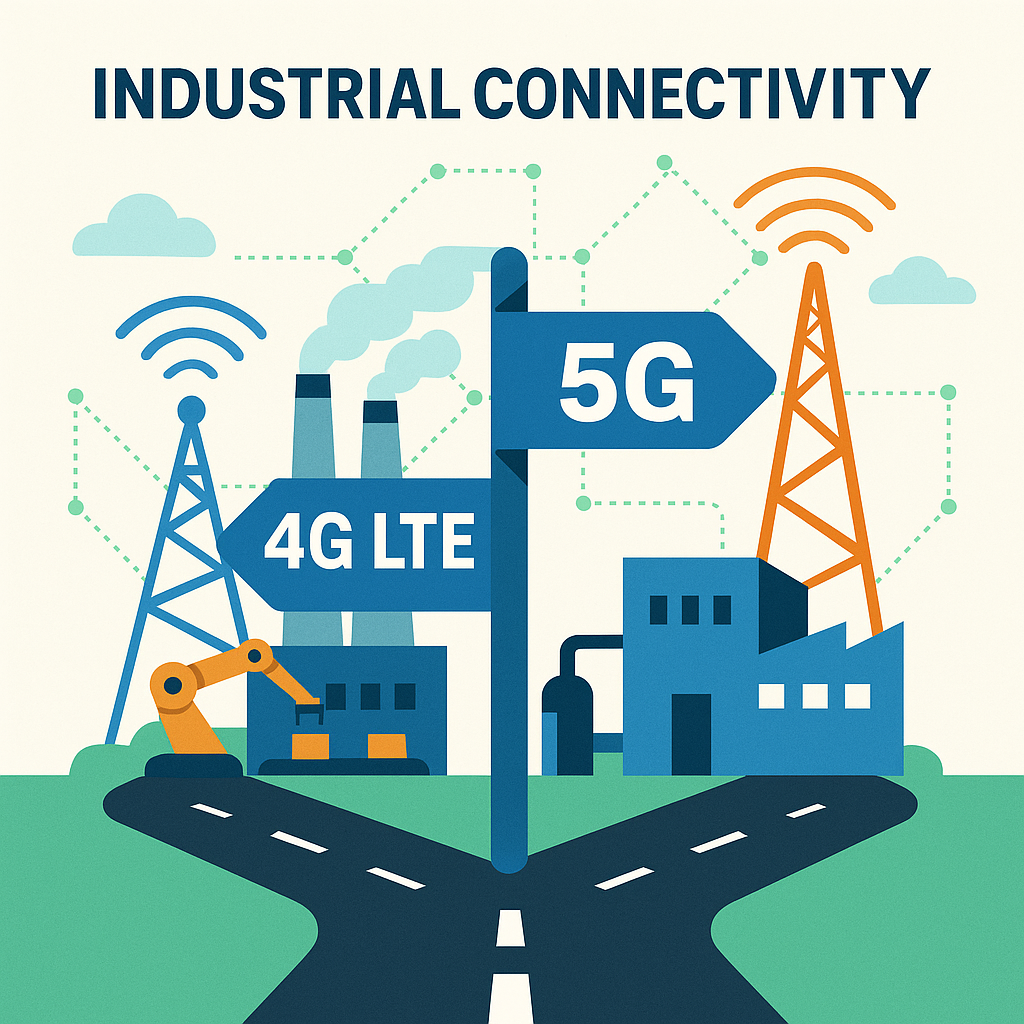 Industrial Connectivity at a Crossroads: Choosing Between 4G LTE and 5G ...