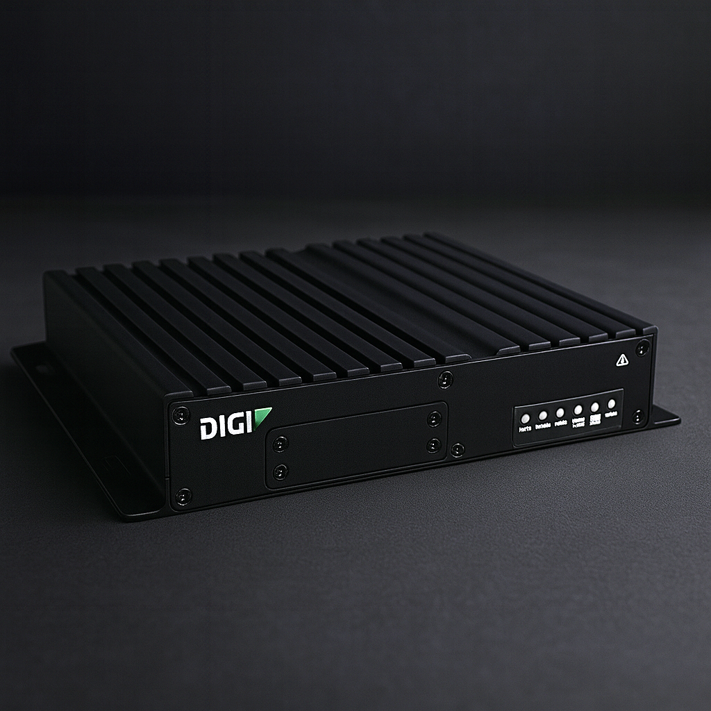 Digi TX64-R210 5G Rail Router: Precision RF Performance with AG Antenna ...