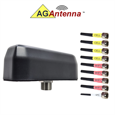 AG99 Low-Profile 9-Lead MIMO Antenna for Ericsson Cradlepoint E3000 Router