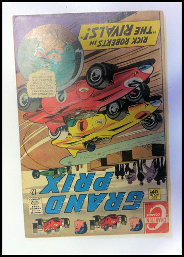 Grand Prix #21 comic book September 1968 - Bingo's Swap Meet Garage