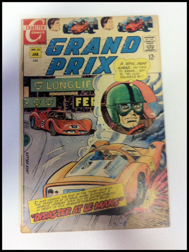 Grand Prix #23 comic book January 1969 * SOLD OUT * - Bingo's Swap Meet ...