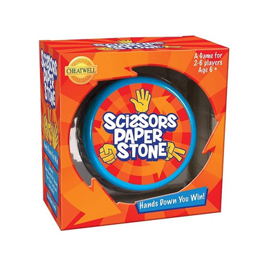 Sissors paper stone tin game