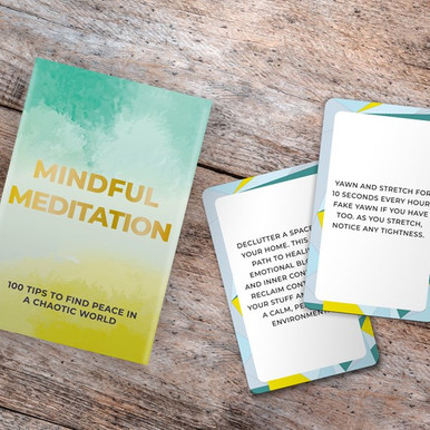 Mindful meditation cards