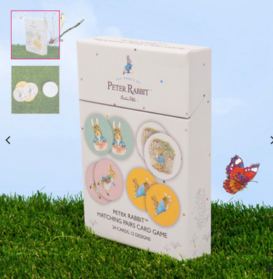 Peter rabbit matching pairs