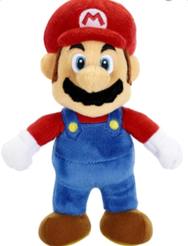 Mario soft toy 8 inch