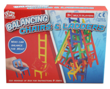 Balancing chairs and ladders