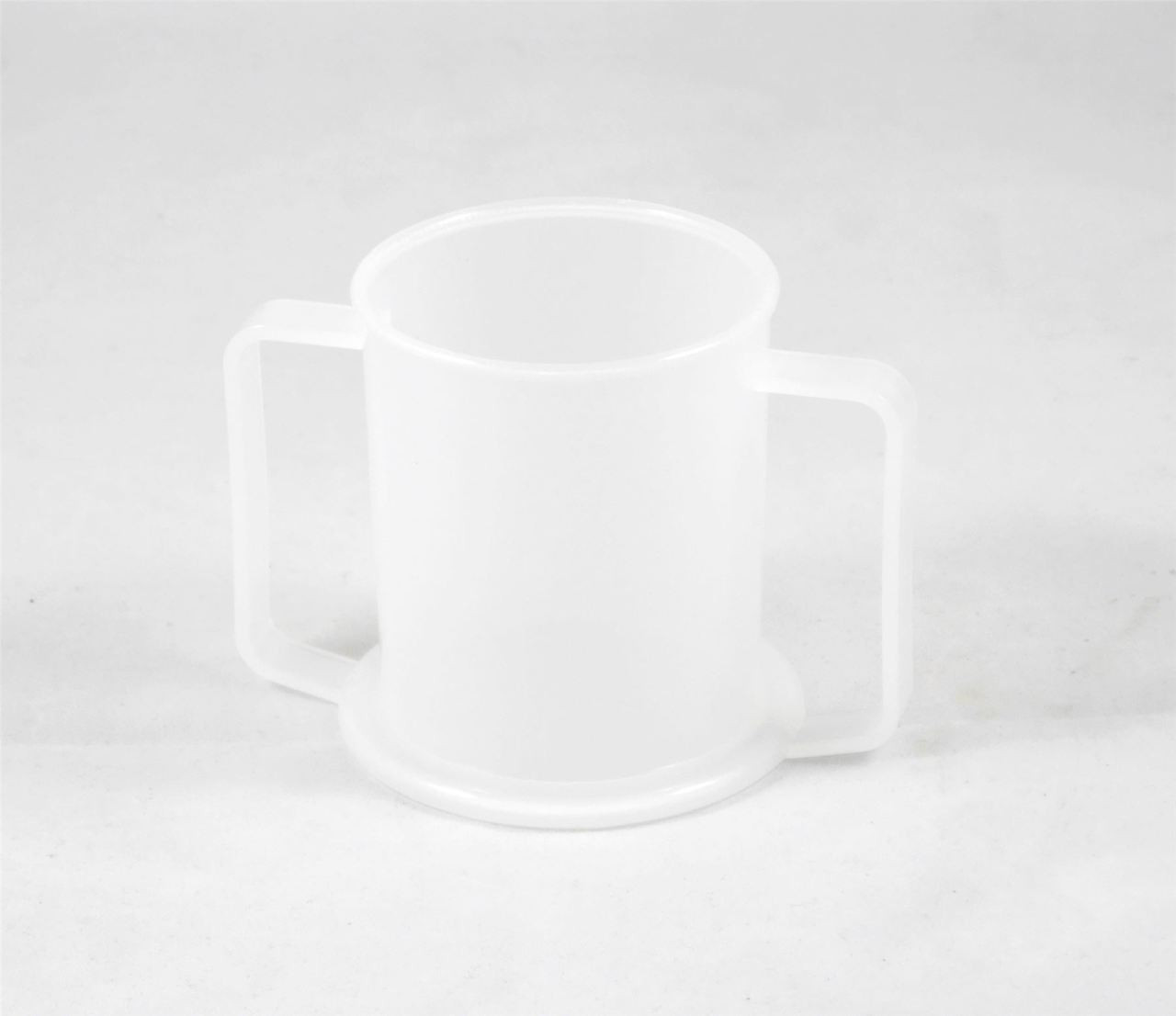 Medisure Two Handled Wide Base Cup Mug with Spouted and Straw Hole Lids ...