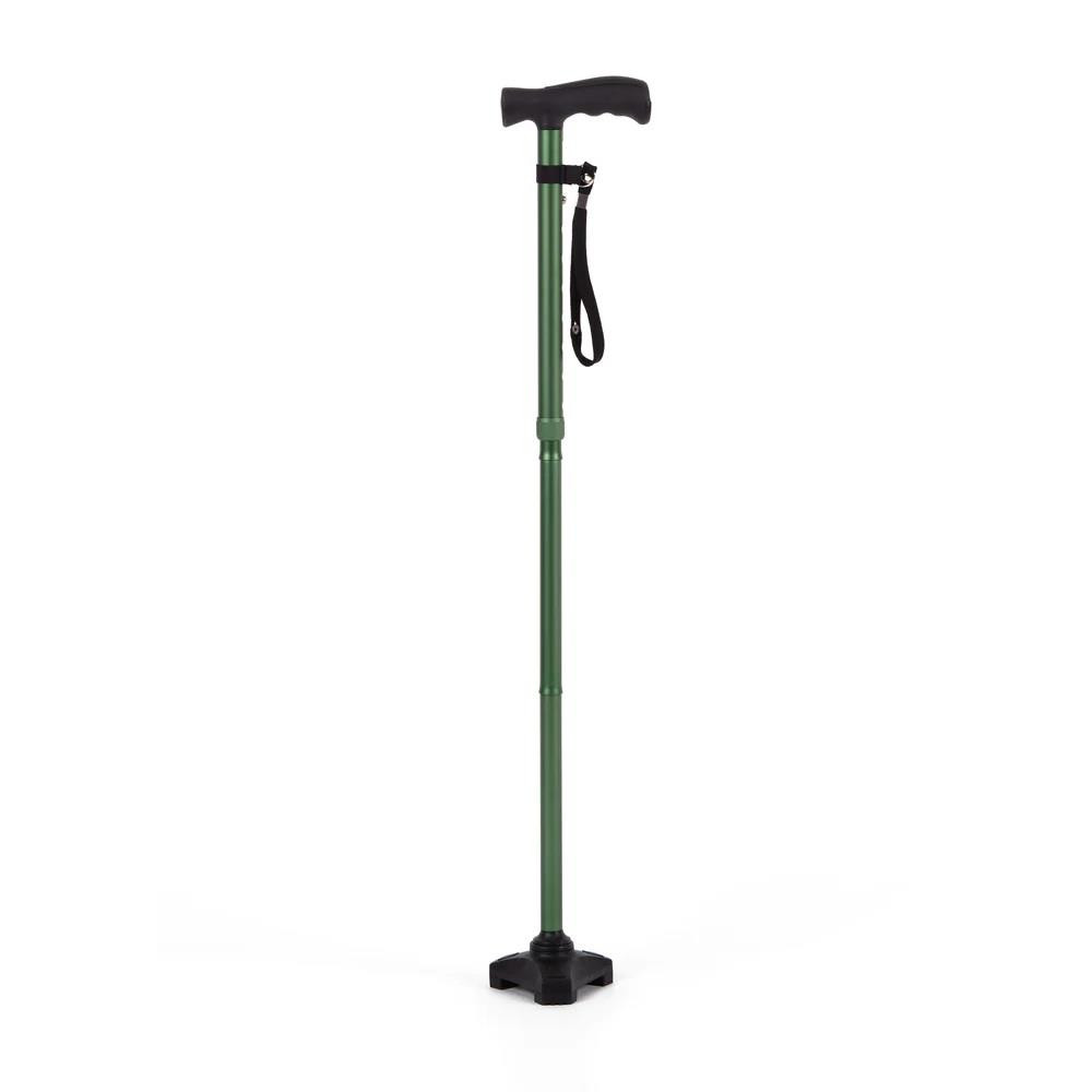 HurryCane 2 Height Adjustable Pivoting Tri-Foot All-Terrain Walking ...