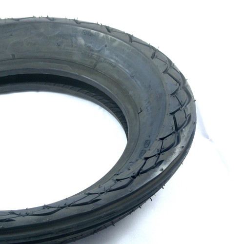Black Unilli 90/80-10 (16x4-10) Mobility Scooter Tyre - Forest Mobility