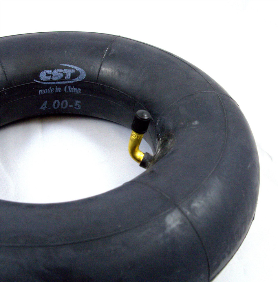 330x100 Mobility Scooter Inner Tube 4.00-5 400x5 with a Bent Metal ...