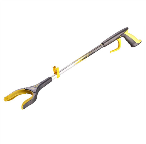 Deluxe Long Handy Reacher Adjustable Head Litter Picker Helping Hand 32 ...