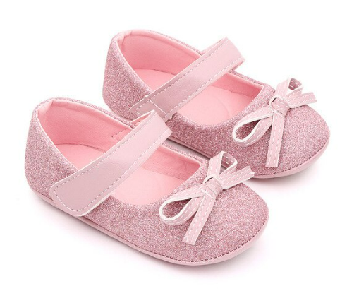 Ivy Sugar Plum Sparkle Flats with Bow