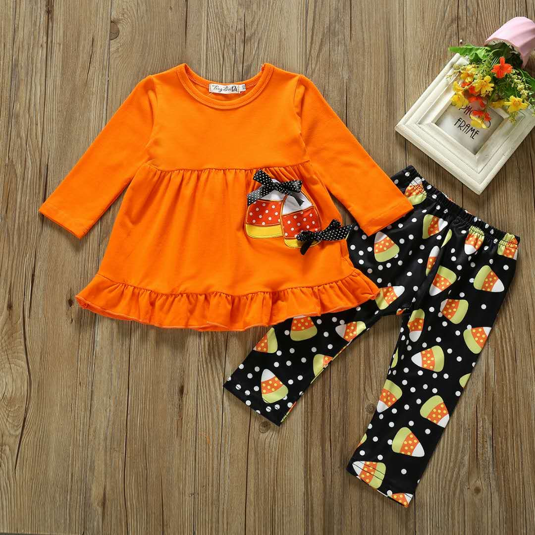 Marnie Candy Corn Themed Outfit