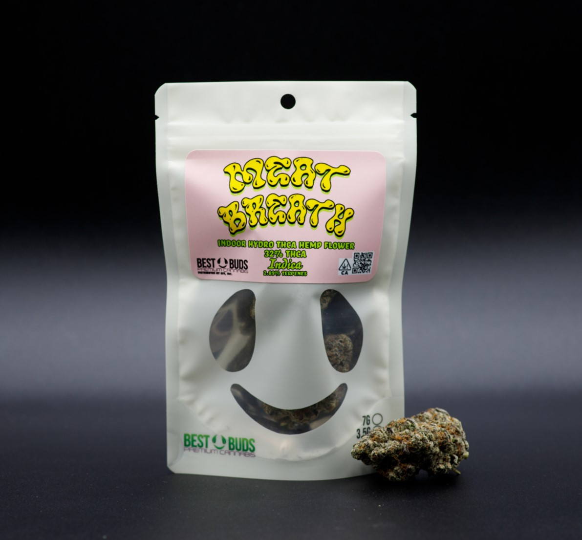 Meat Breath - 32% THCA Living Soil Hemp Flower