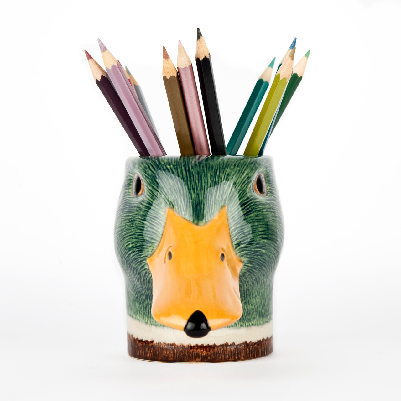 Mallard Pencil Pot - Quail Designs Ltd