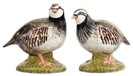 Red Legged Partridge Figures - Quail Designs Ltd