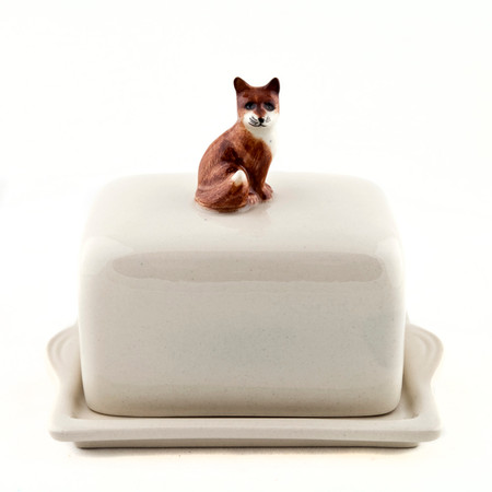 Fox Butter Dish - Quail Designs Ltd