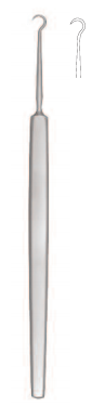 DURA AND SKIN HOOK BY FRAZIER,SHARP, 12.5CM - PREFERRED PRODUCTS