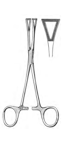 PENNINGTON Tissue Forceps, Tri Angular Jaws, (203cm)8" - PREFERRED PRODUCTS