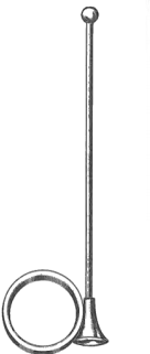 IOWA Trumpet Pudendal Needle Guide, (14cm)5-1/2" - PREFERRED PRODUCTS