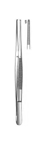 POTTS-SMITH Tissue Forceps, 1 x 2 Teeth, (21cm) 8-1/4". - PREFERRED ...