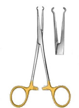 No Scalpel Vasectomy Ring Clamp, Gold Plated Rings, (14cm) 5-1/2 ...