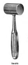 KIRK Mallet, (19.7cm), Weight 24 ozs., Head Diameter, 1-1/2" 704-970 7 ...