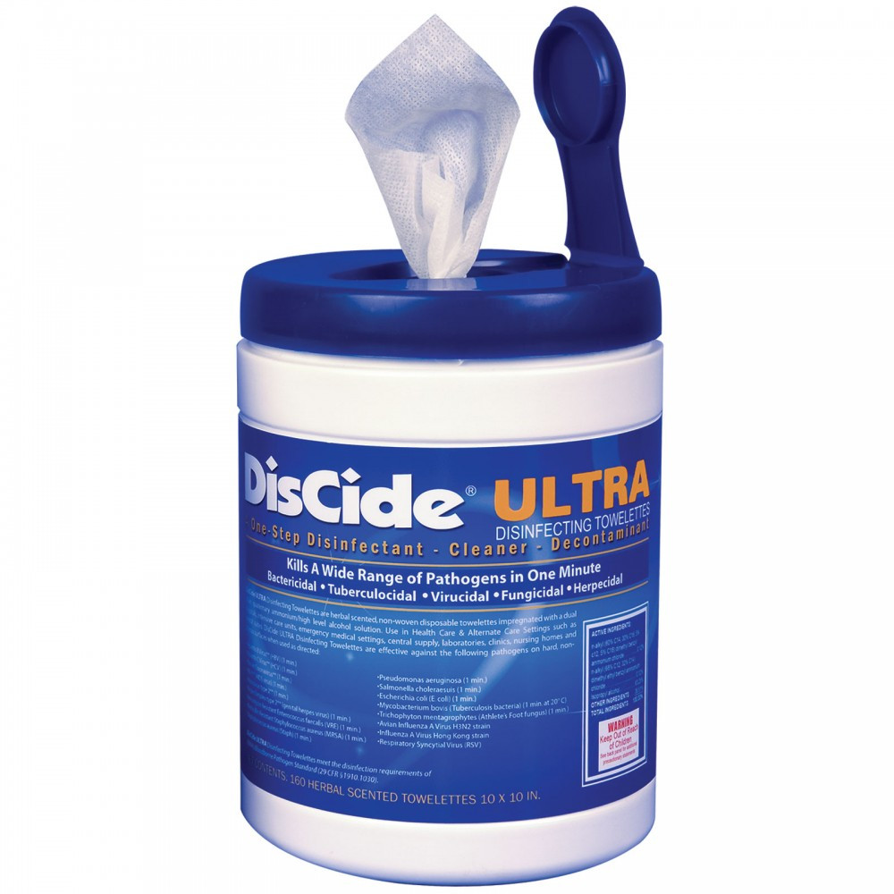 DisCide Ultra Towelettes - Omni Dental Supply