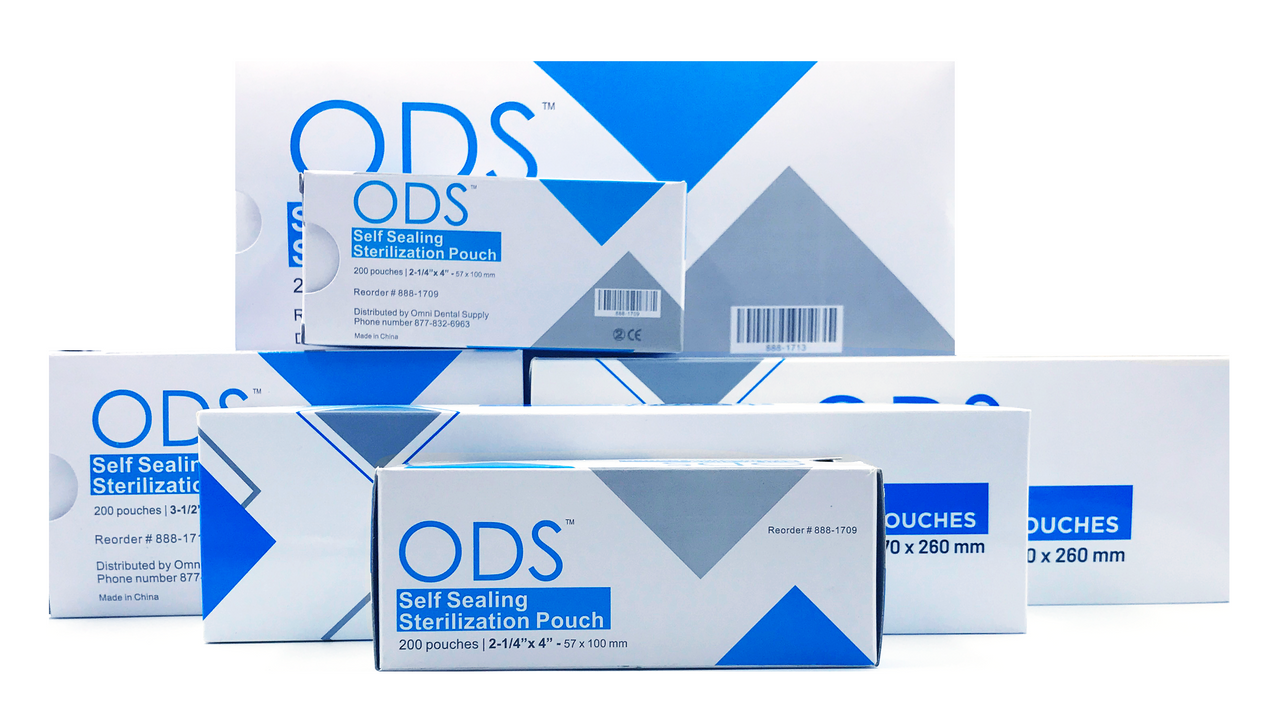 ODS Sterilization Pouches - Omni Dental Supply
