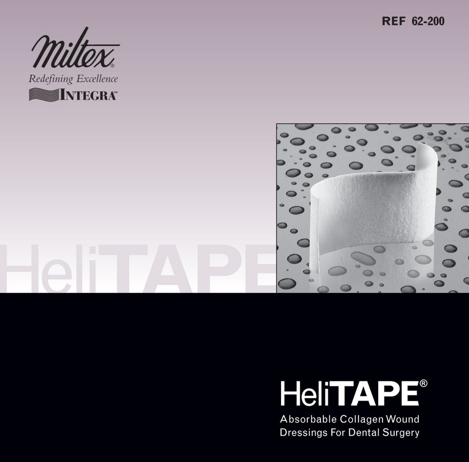 HeliTape Collagen Wound Dressing - Omni Dental Supply