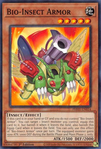PHHY-EN014 Bio-Insect Armor (Common) - Grand J Games