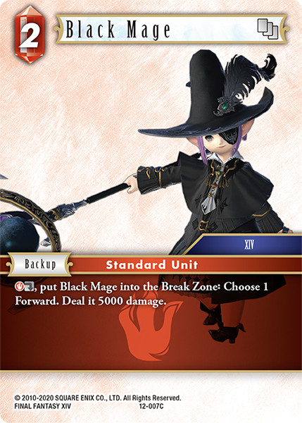 FF12-007C Black Mage Foil - Grand J Games