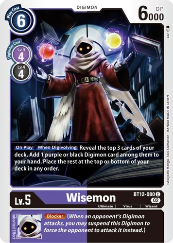 BT12-080C Wisemon - Grand J Games