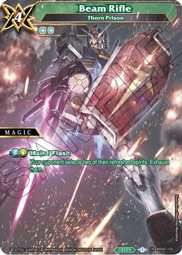 BSS02-133CR Beam Rifle - Thorn Prison (Foil) (Box Topper) - Grand J Games