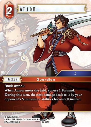 FF22-001R Auron - Grand J Games