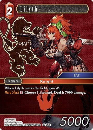 FF22-017C Lilyth - Grand J Games