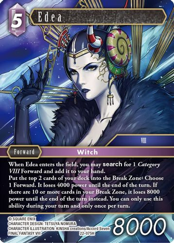 FF22-075H Edea - Grand J Games