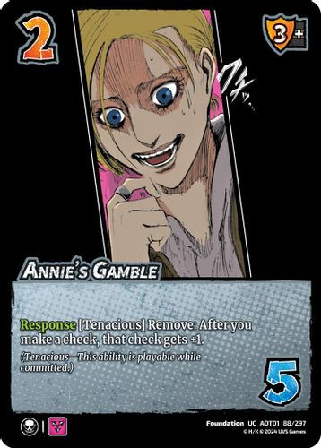 [AOT01-088/297](UC) Annie's Gamble - Grand J Games
