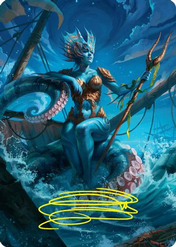 FDNART-0030 Kiora, the Rising Tide Art Card (Signature Art Card ...