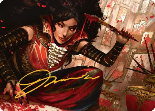 INRART-0022 Blood Artist Art Card (Signature Art Card) - Grand J Games