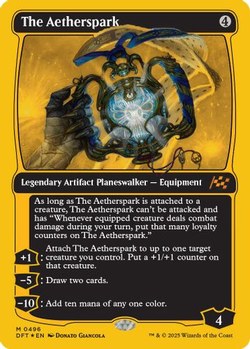 [DFT-0496](M) The Aetherspark (First-Place Foil) - Grand J Games