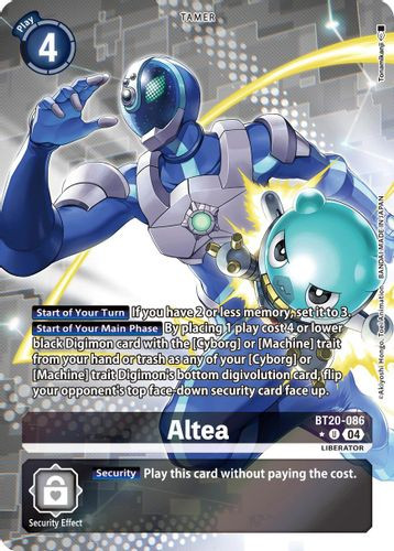 [BT20-086](U) Altea (1 Star Alt Art) (Foil) - Grand J Games