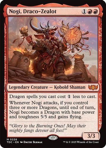 [TDC-0226](M) Nogi, Draco-Zealot - Grand J Games
