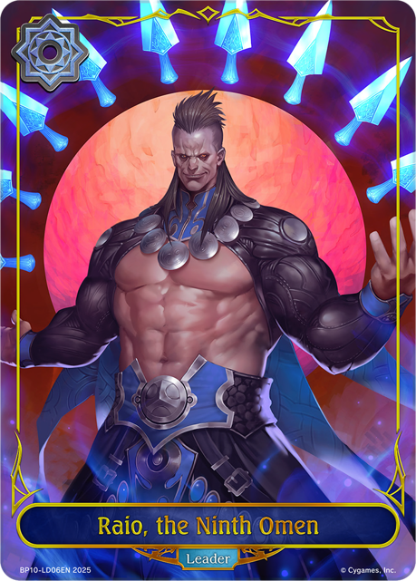 [BP10-LD06EN](LD) Raio, the Ninth Omen (Leader) - Grand J Games