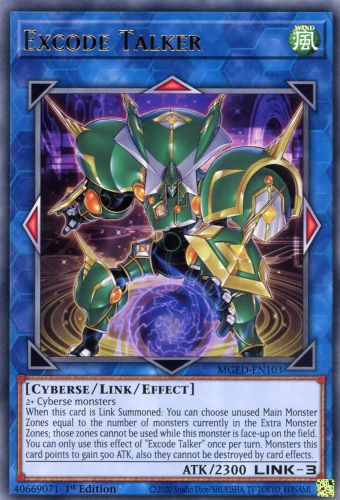 MGED-EN103 Excode Talker (Rare) - Grand J Games