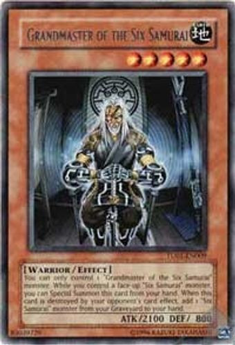 TU01-EN009 Grandmaster of the Six Samurai (Rare) - Grand J Games