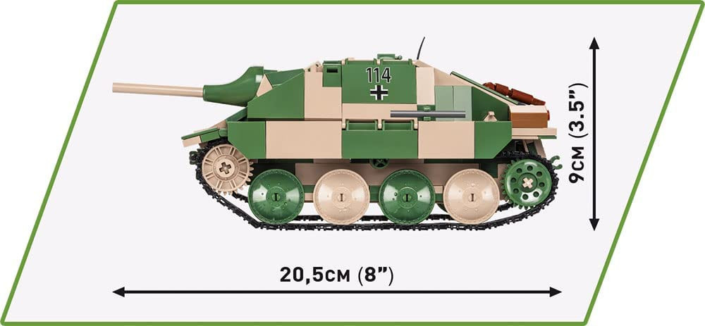Cobi #2558 JagdPanzer 38(t) Hetzer - Bay Hobbies