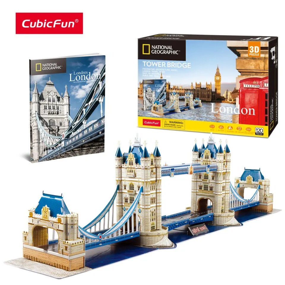 Cubic Fun # DS0978H 3D Tower Bridge - Bay Hobbies
