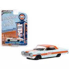 Greenlight #41150-A 1/64 1964 Chevrolet Impala SS-Gulf - Bay Hobbies