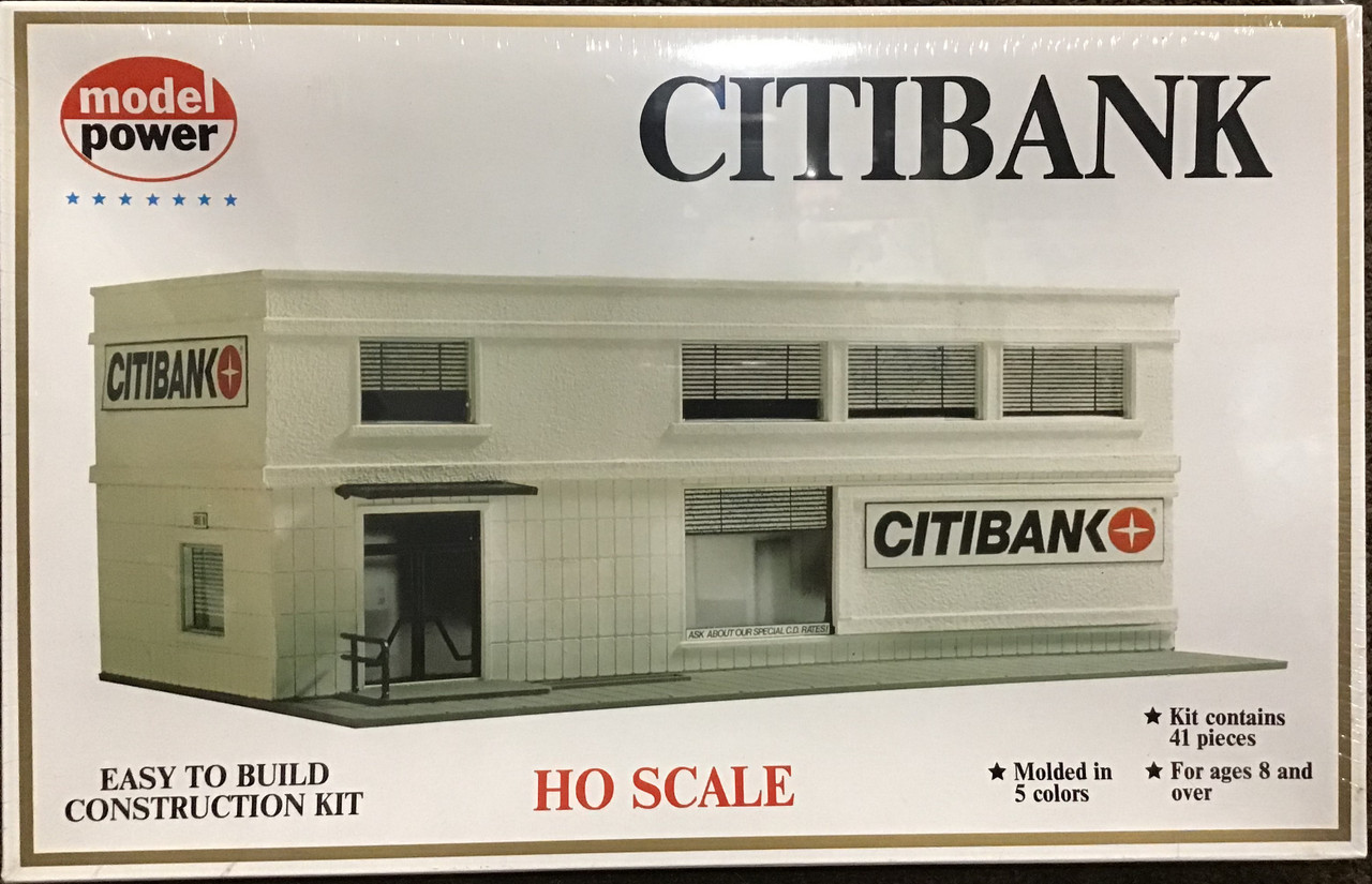 Model Power #445 HO Citibank - Bay Hobbies